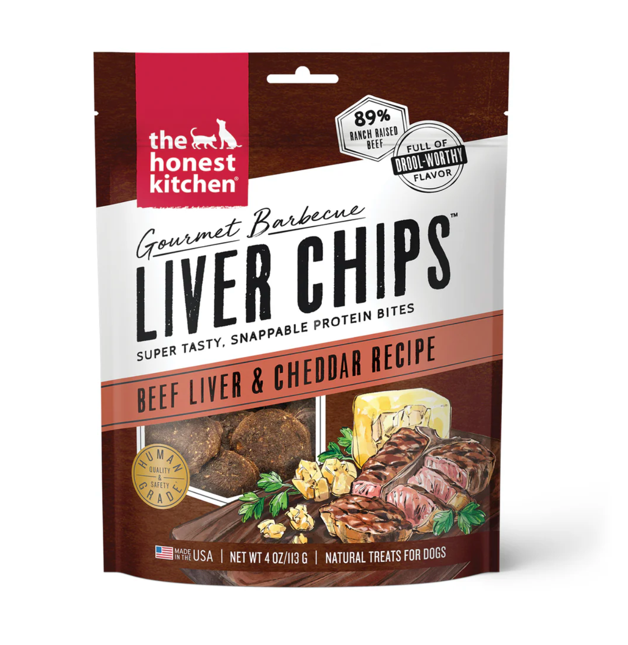 Gourmet Beef Liver & Cheddar Chips – Le Chien Bleu NY