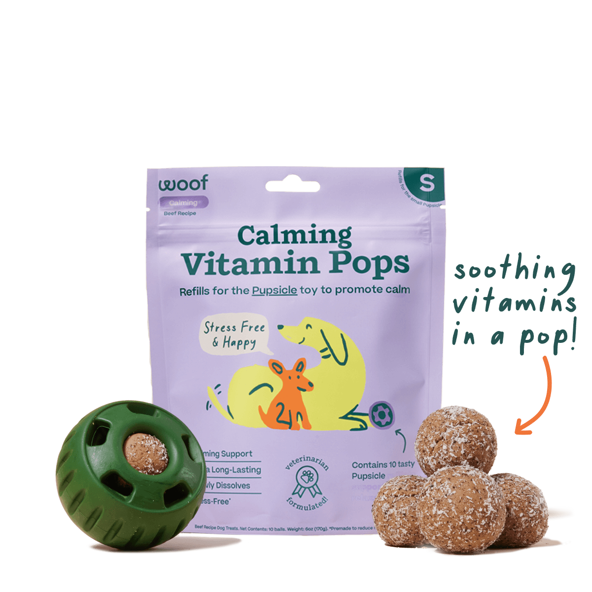 Calming Vitamin Pops – Le Chien Bleu NY