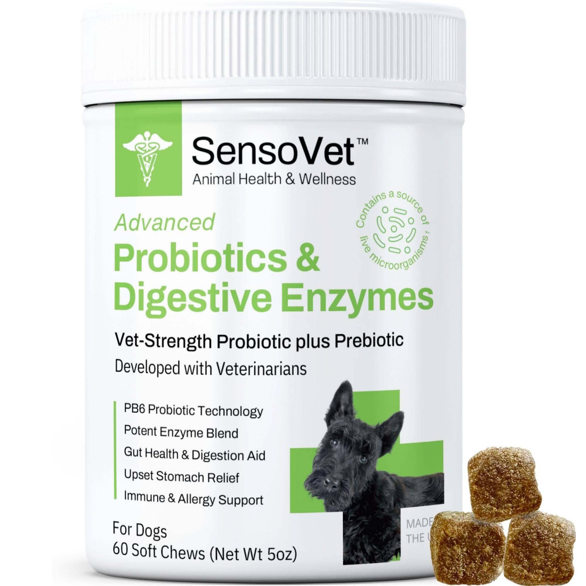 Advanced Probiotics & Digestive Enzymes Soft Chews for Dogs – Le Chien ...